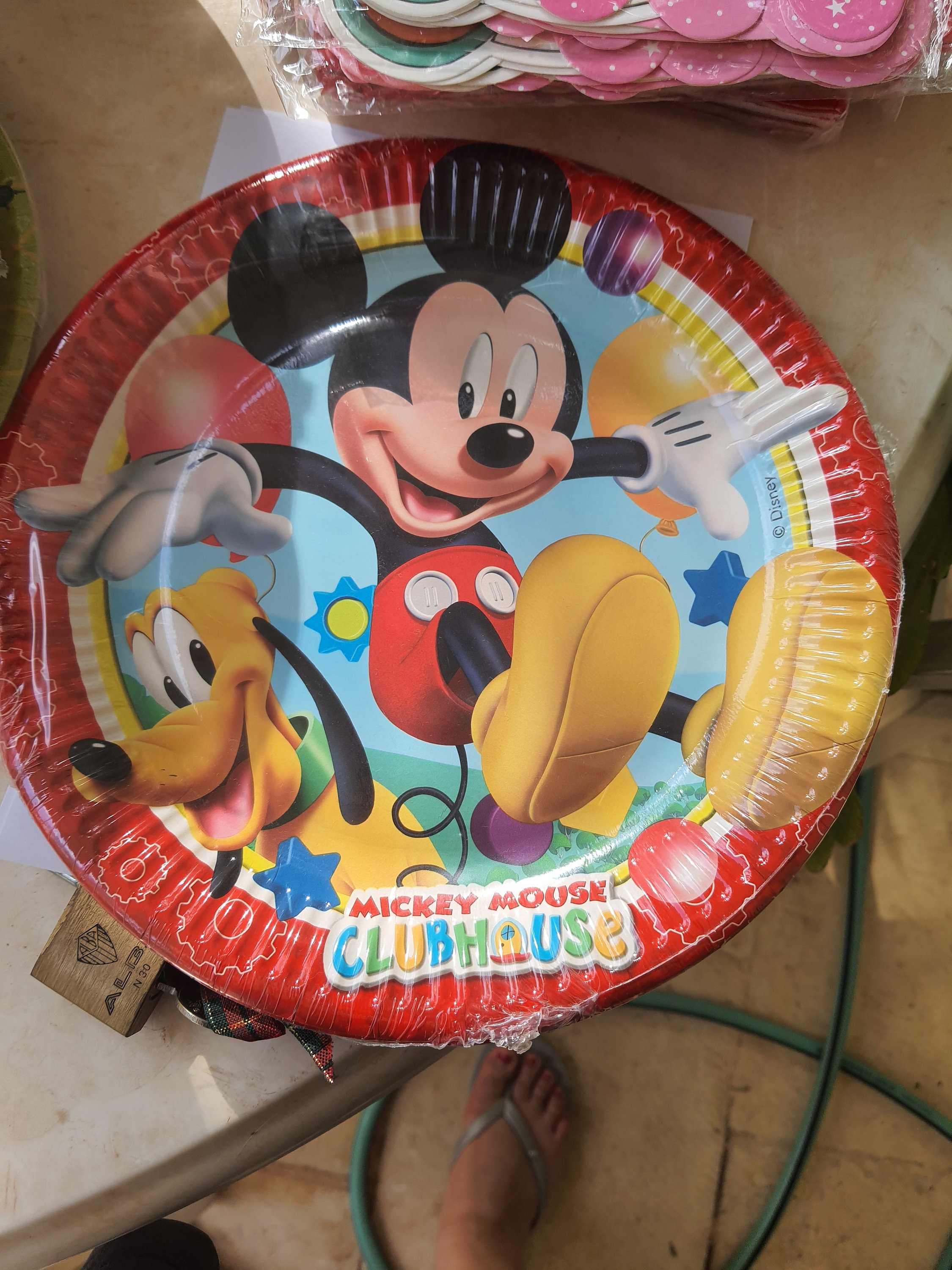 8 X MICKY MOUSE CLUBHOUSE Paper Plates - Etsy