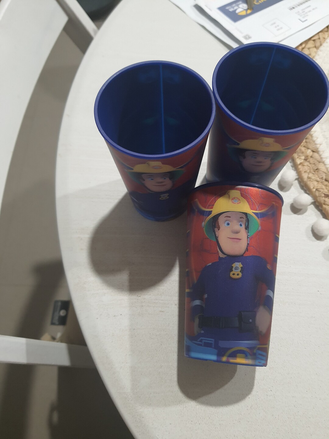 Fireman Sam Plastic Cups - Etsy