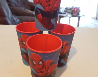 Spider Man Cups - Etsy