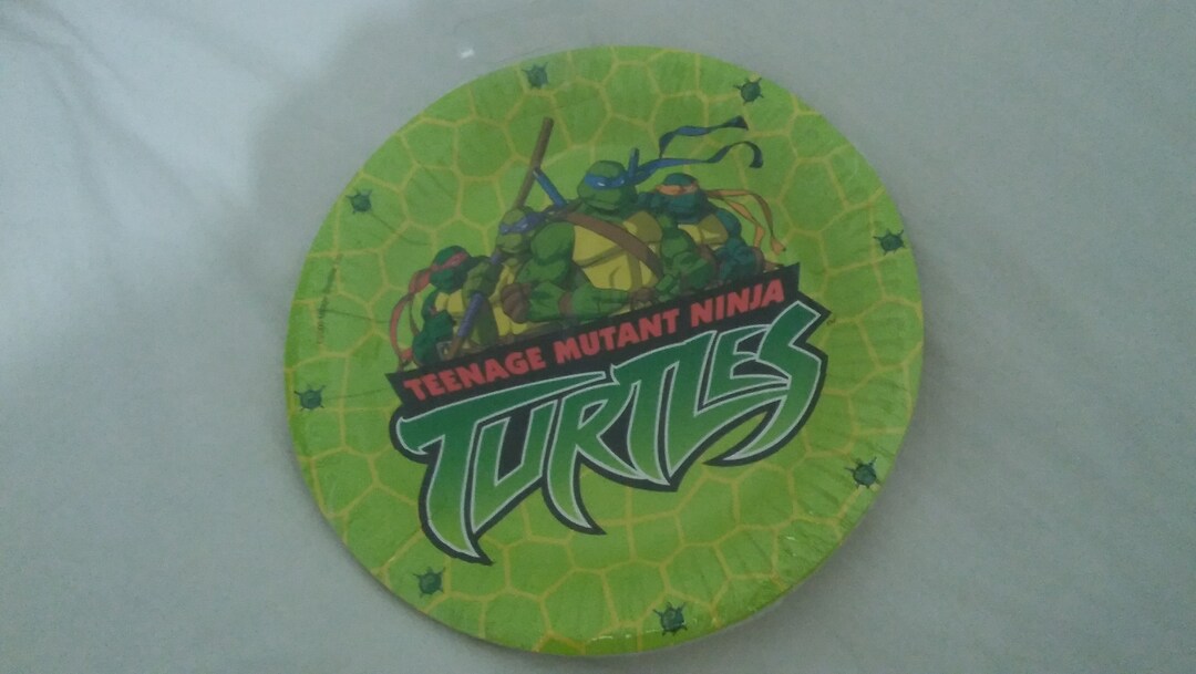 10 X NINJA TURTLES SMALL Paper Plates - Etsy