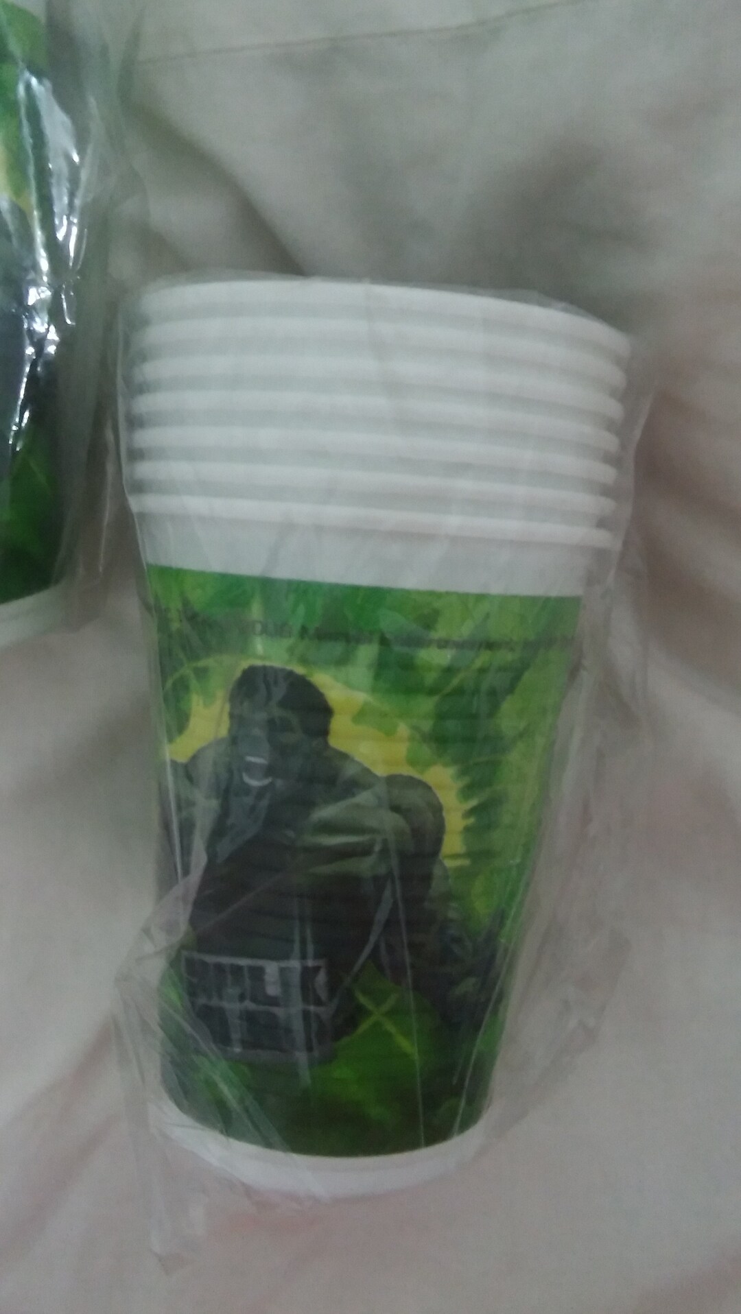 7 X the Incredible Hulk Plastic Drinking Cups - Etsy