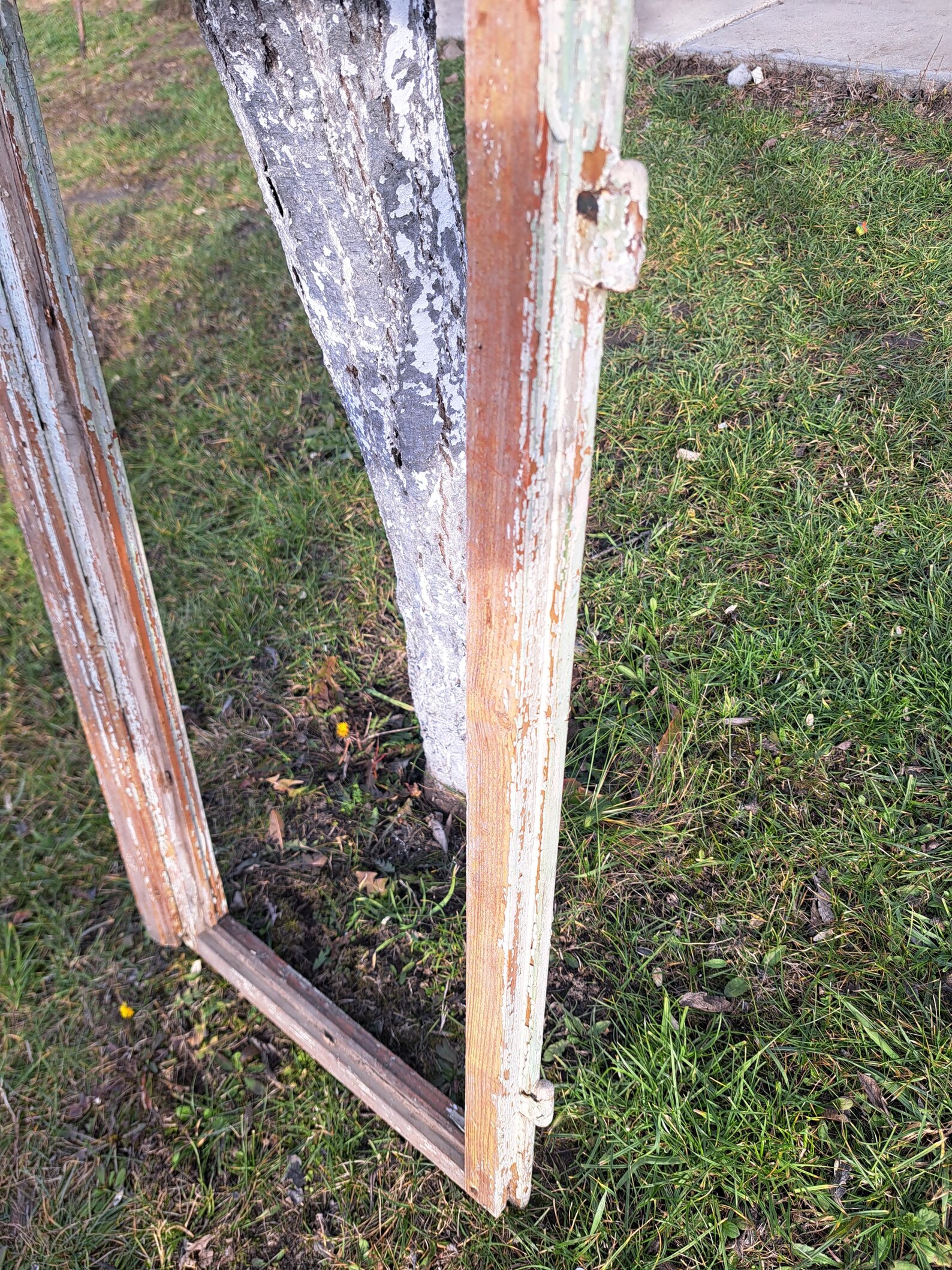 Vintage Farmhouse Brown Wooden Window Frame Wall Decor, Rustic Window ...