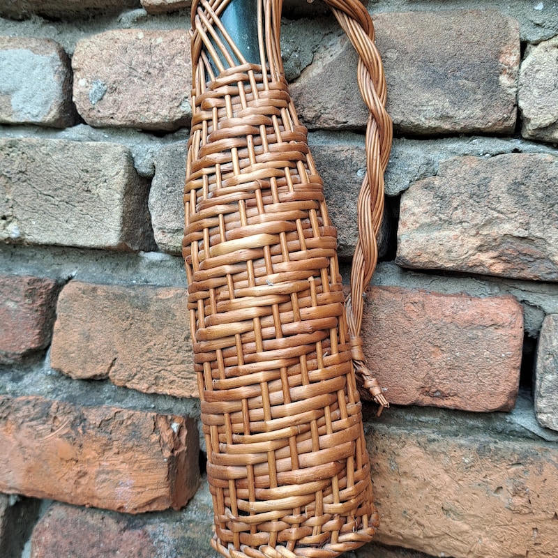 Wicker Bottles - Etsy