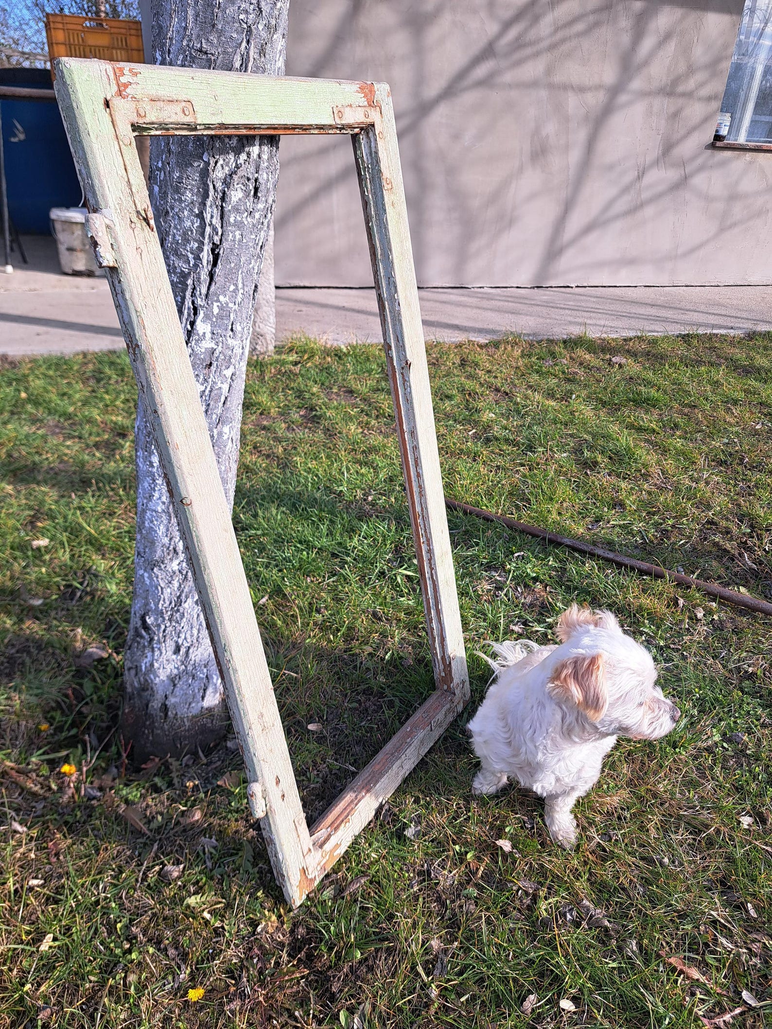 Vintage Farmhouse Brown Wooden Window Frame Wall Decor, Rustic Window ...