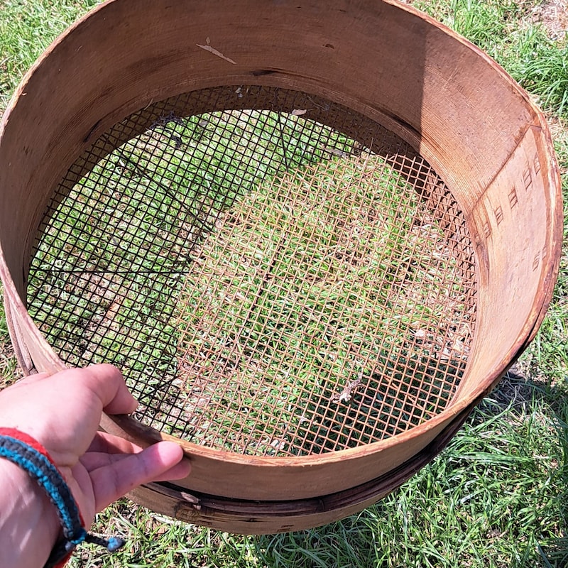 Garden Sieve - Etsy