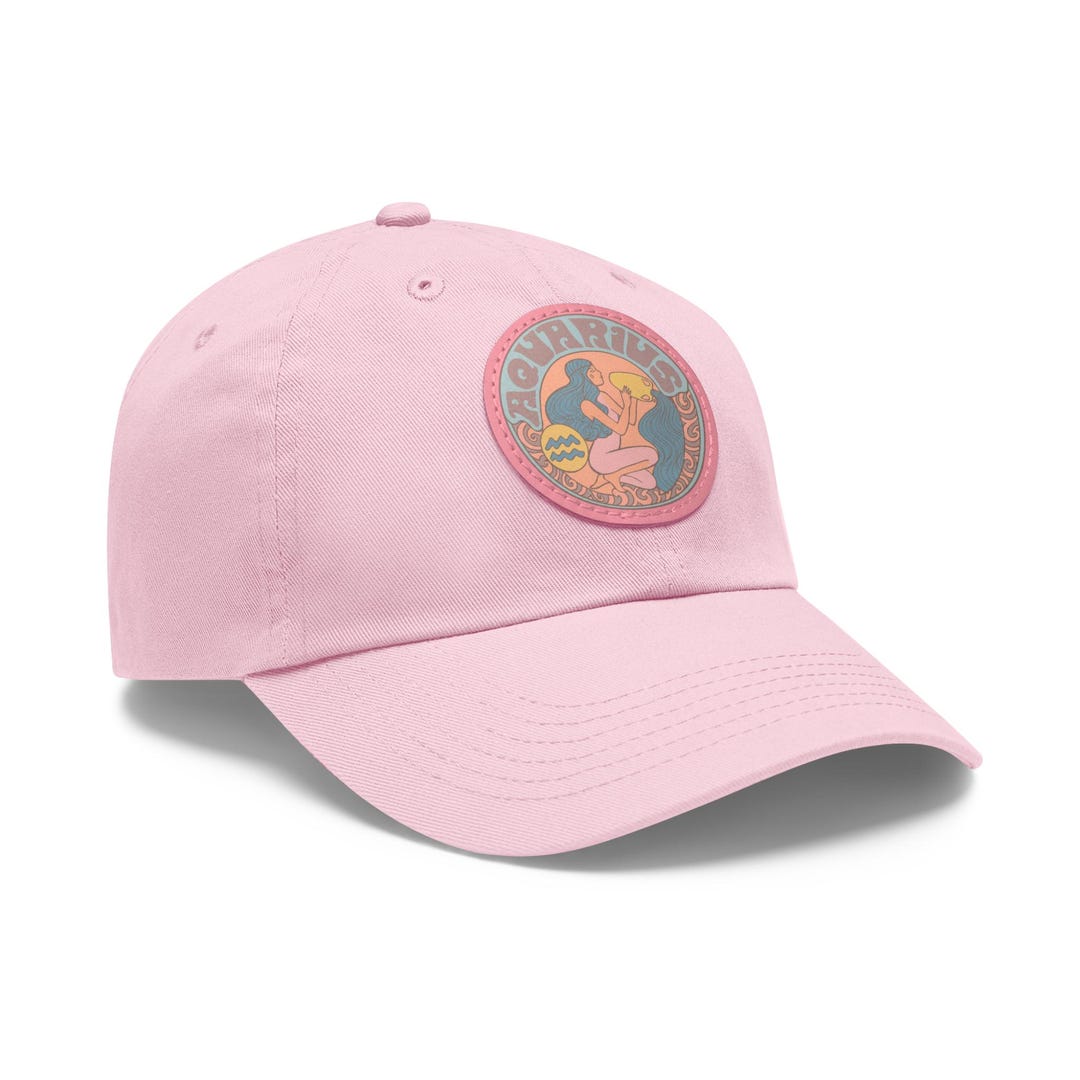 Aquarius Zodiac Patch Hat, Astrology Dad Cap, Unisex Cotton Twill - Etsy