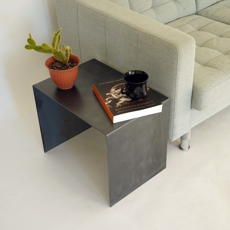 Metal Side Table - Etsy