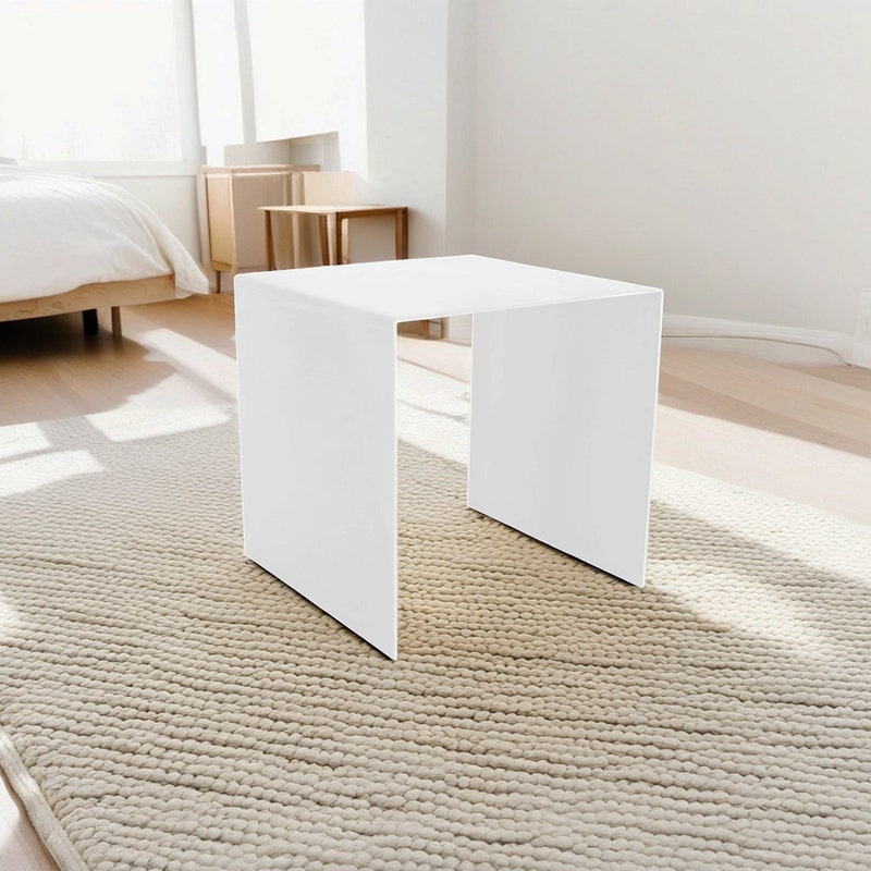 White End Table - Etsy