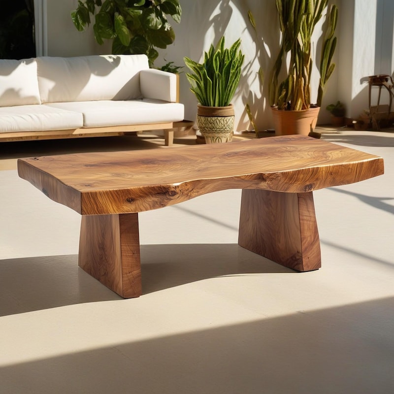 Wooden Coffee Table - Etsy