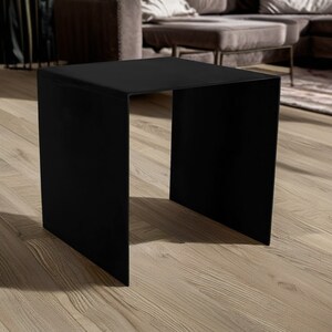 Black Coffee Table | Black Metal Coffee Table | Modern Coffee Table ...