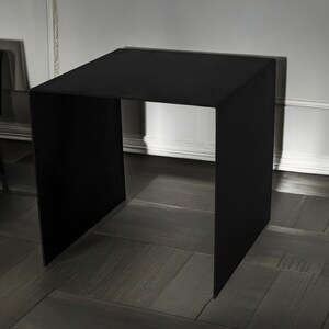Black Coffee Table | Black Metal Coffee Table | Modern Coffee Table ...