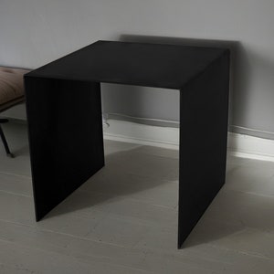 Black Coffee Table | Black Metal Coffee Table | Modern Coffee Table ...