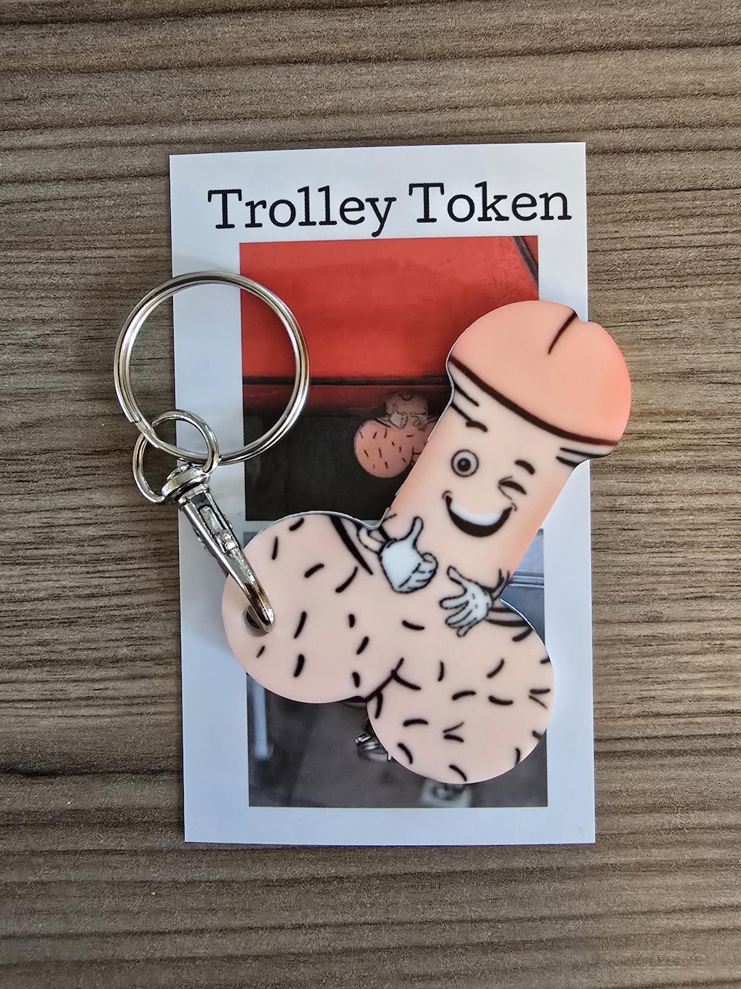 Trolley Token, Trolley Todger, Funny Gift, Trolley Coin, Novelty Joke ...