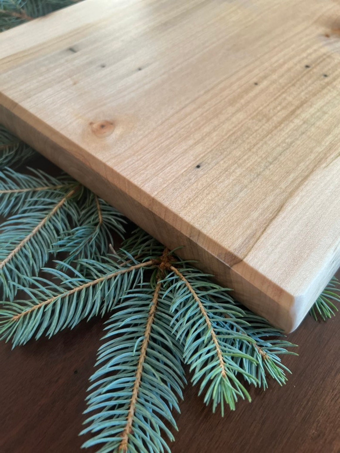 Large Maple Live Edge Cutting Board - Etsy