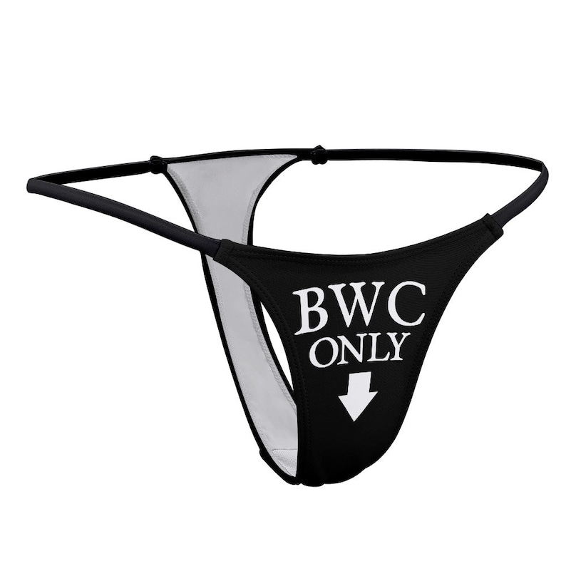 BWC Only Arrow Thong, Queen of Hearts Panties, QOH Gift, Bleached, BWC ...