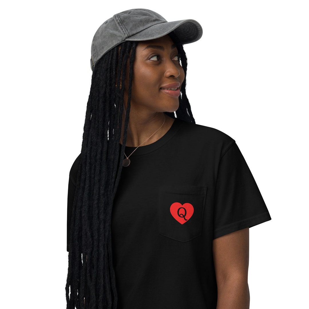 Queen of Hearts Pocket T-shirt, QOH Pocket Shirt, BWC Pocket Shirt ...