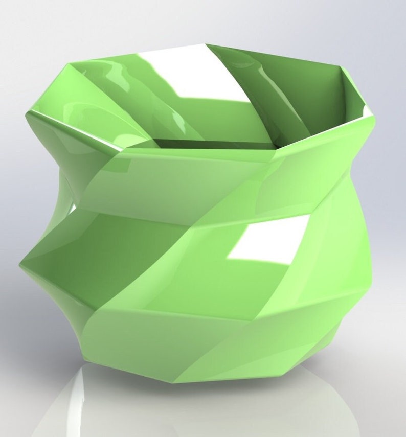 Geometric/decorative Planter 3D Print Model STL File | Stl Files for 3D ...
