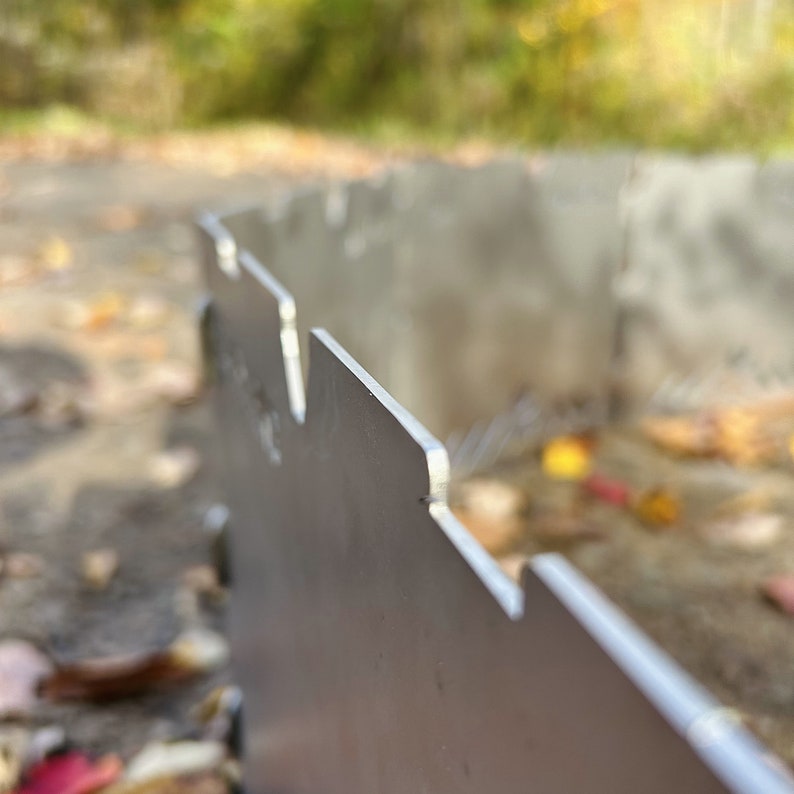 X-large READY RING Stainless Steel Bonfire Pit With Go Bag Collapsible ...