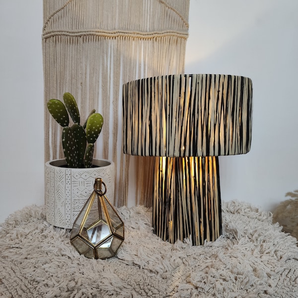 Raffia Nightstand - Etsy