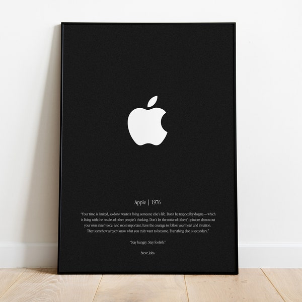 Steve Jobs Poster - Etsy