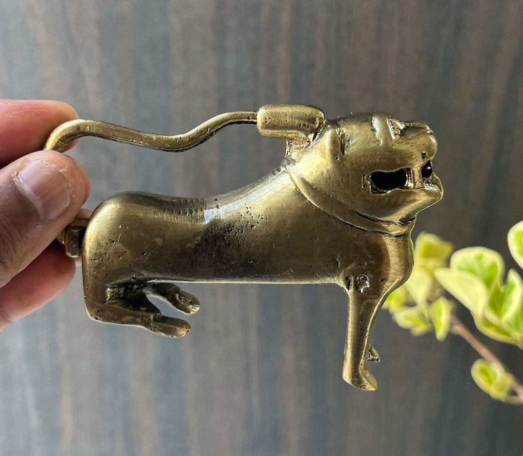 Old Vintage Brass Lion Shape Rare Tricky System Padlock P81 - Etsy