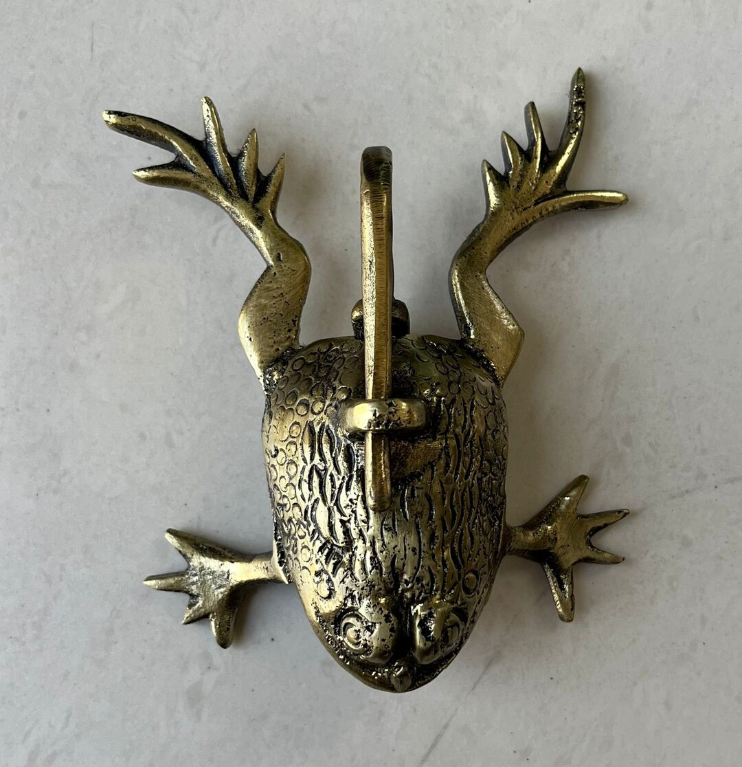 Old Vintage Brass Frog Shape Rare Tricky System Padlock P84 - Etsy