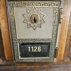 Old Post Box Bank W Keys - Etsy