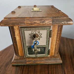 Old Post Box Bank W Keys - Etsy
