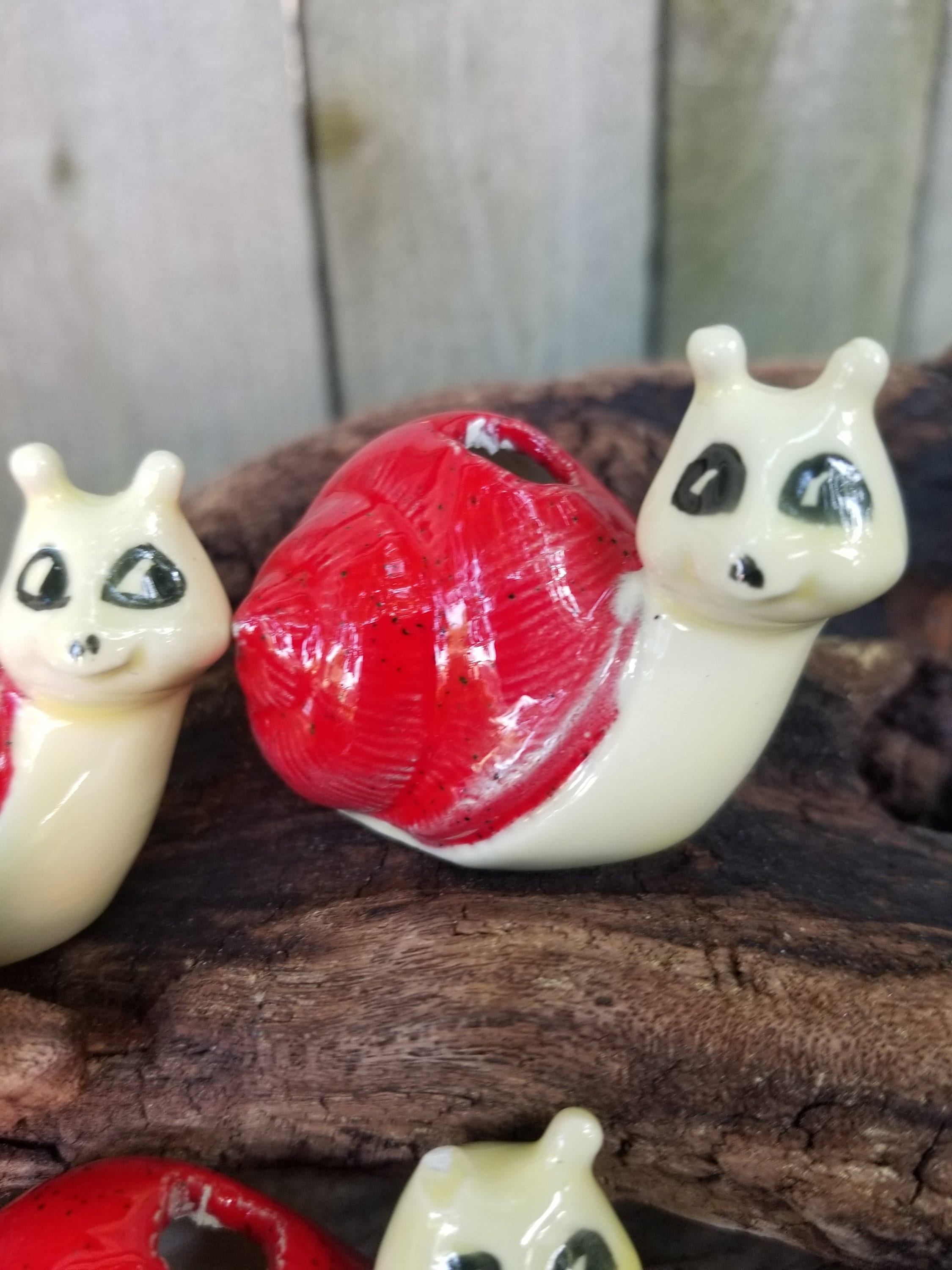 Macrame Snail Beads - Etsy