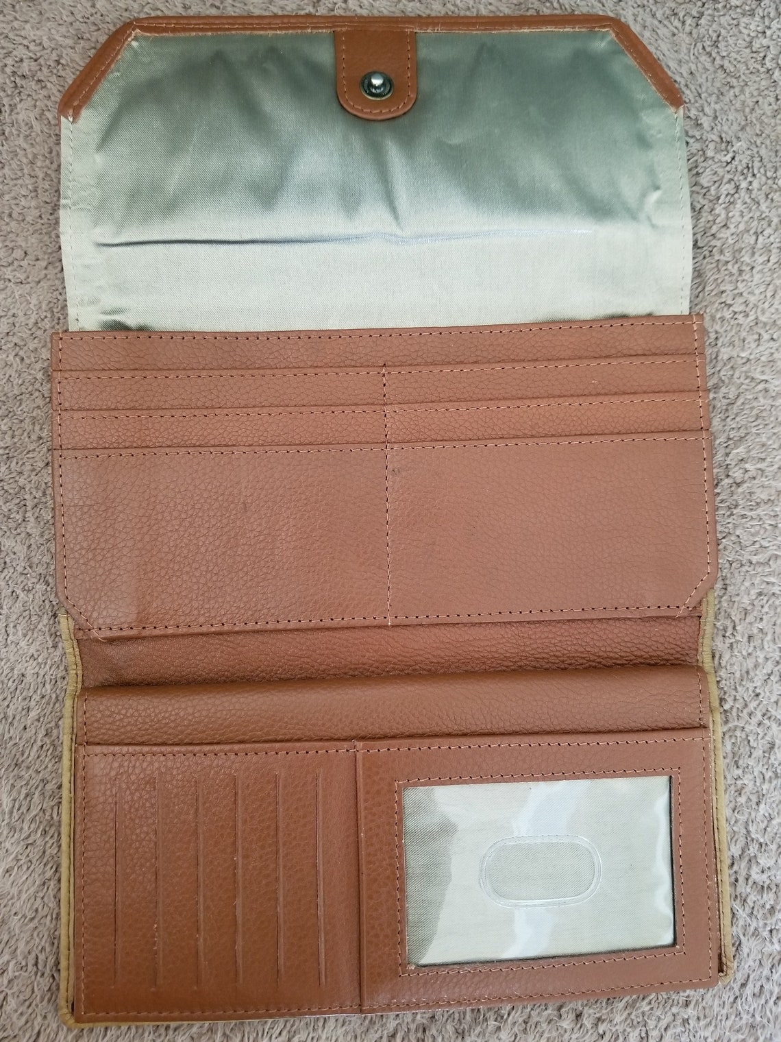 Anuschka Leather Wallet Deer Trifold Accordian Wallet - Etsy