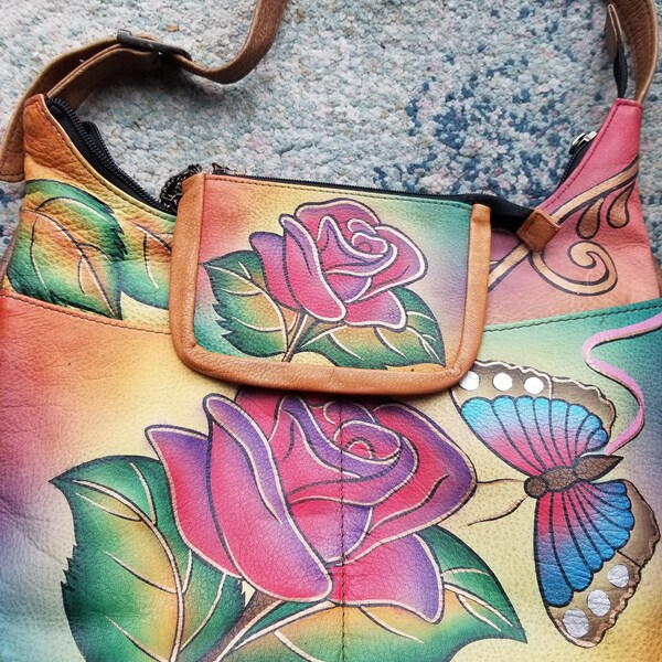 Hand Painted Purse - Etsy