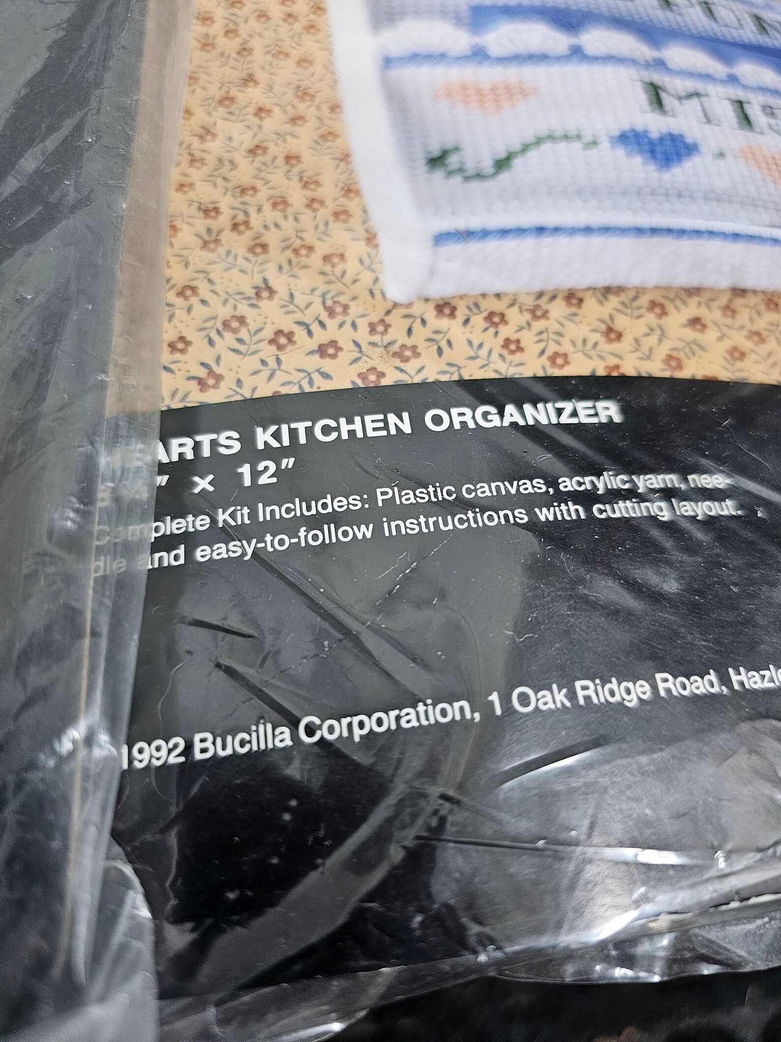 2 Bucilla Plastic Canvas Yarn Kits, Bills, Coupons, Misc. /geese ...