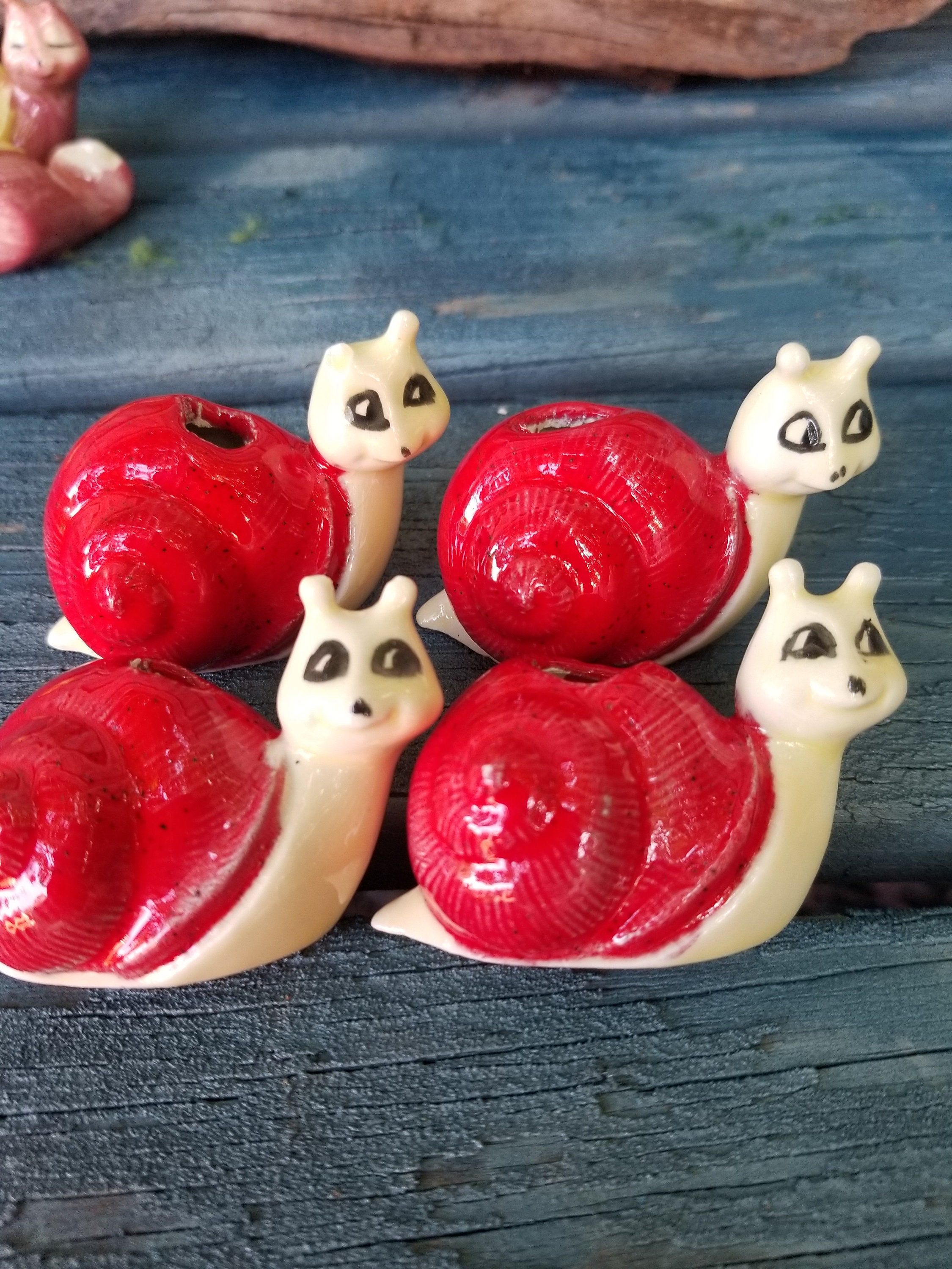 Macrame Snail Beads - Etsy