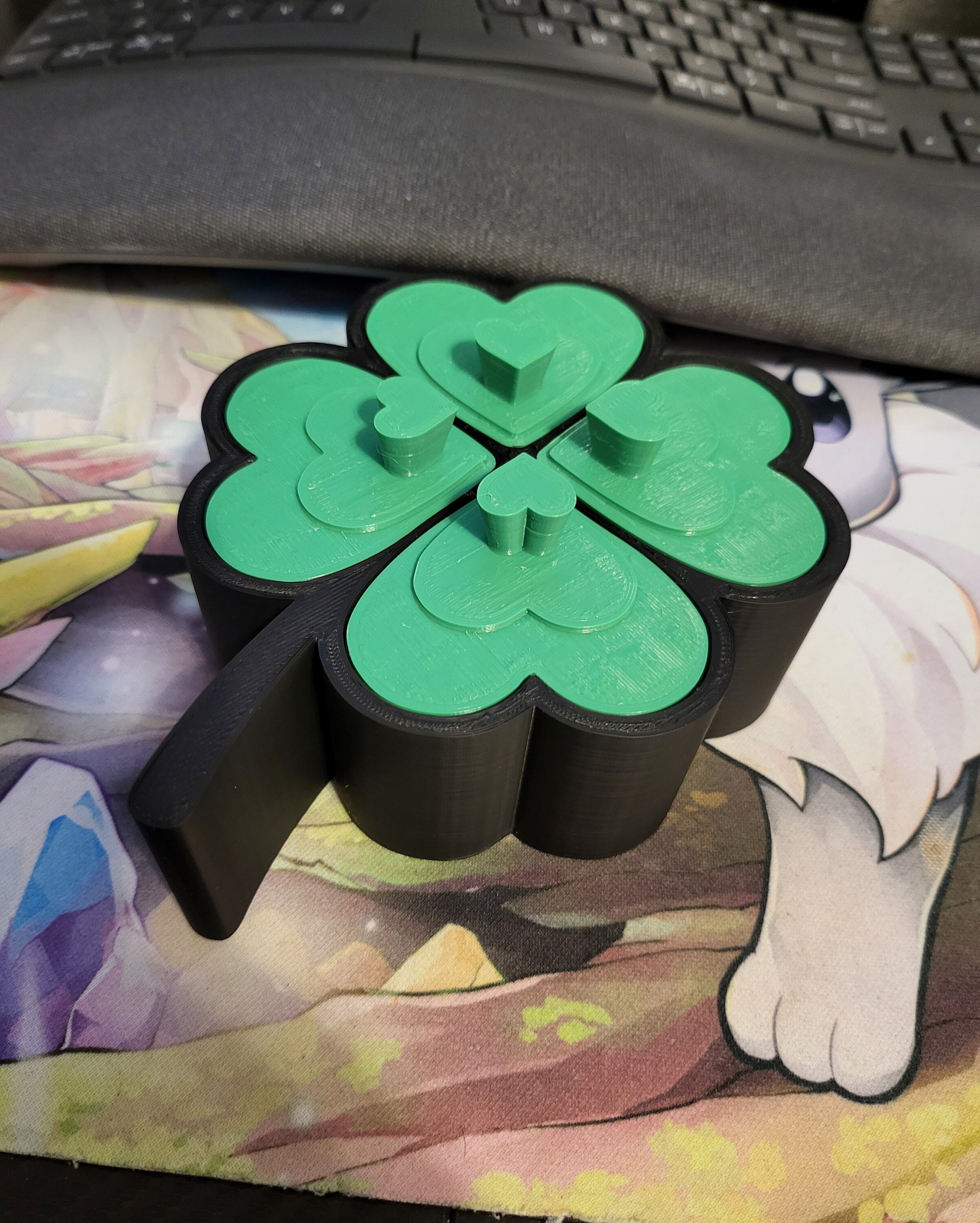 Four Leaf Clover Box - Etsy