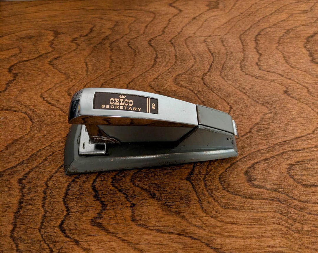 1960s Celco Secretary 80 Stapler – Mid-century Modern Desk Accessory ...