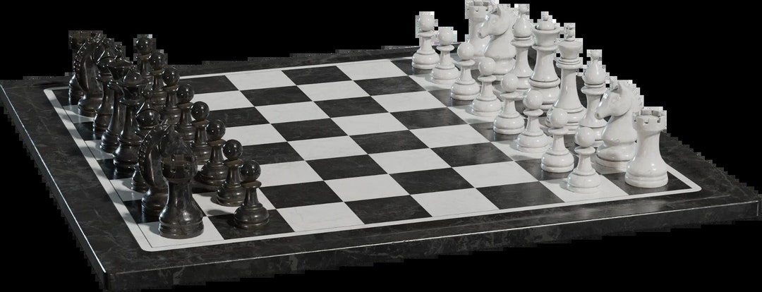 Chess Board Full 3D Design Downloadable File for Printing - Etsy