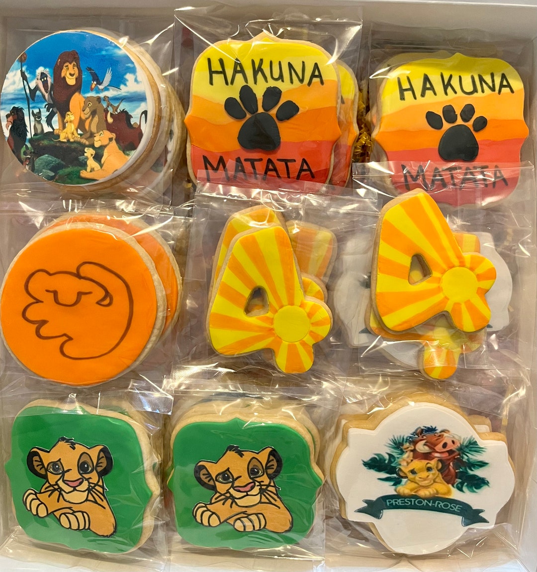 Lion King Cookies - Etsy