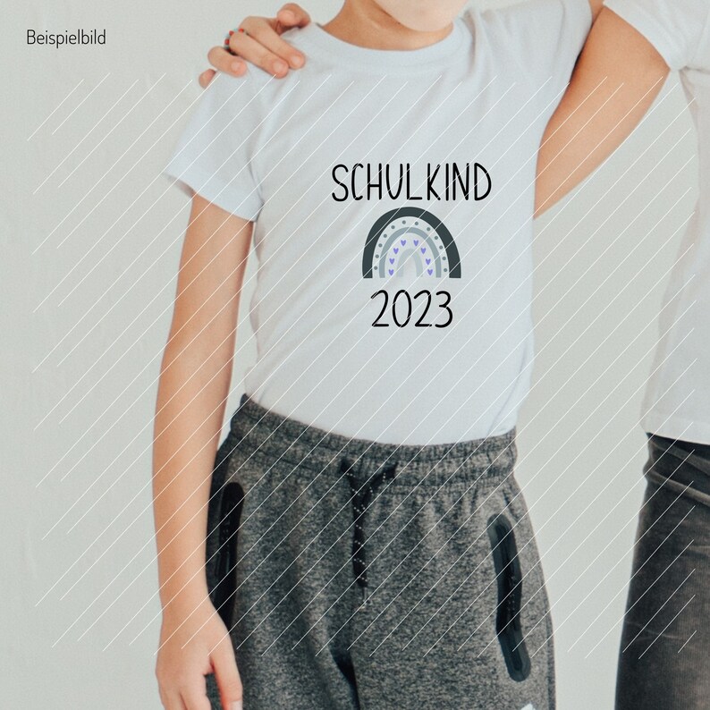 SVG Schulkind 2023, Einschulung, Schulanfang, 1. Klasse, DXF, PNG, Plotterdatei, Cricut ...