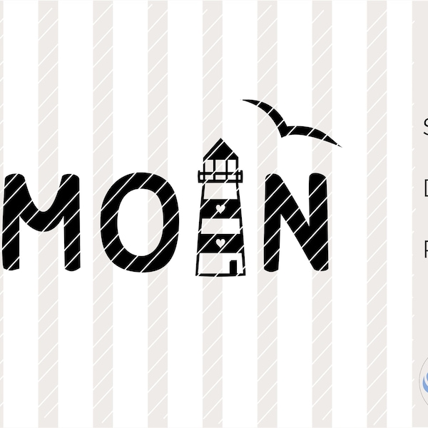 Plotterdatei moin svg dxf png - Etsy.de