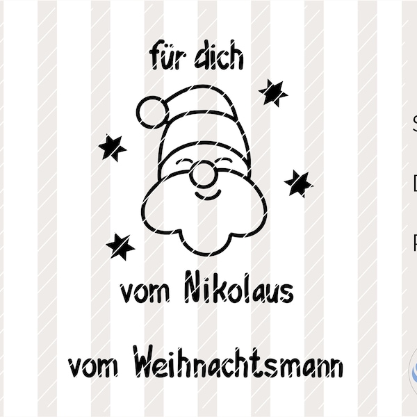 Plotterdatei nikolaus - Etsy.de