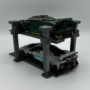 Double Car Lift Display Stand for Speed Champions. - Etsy