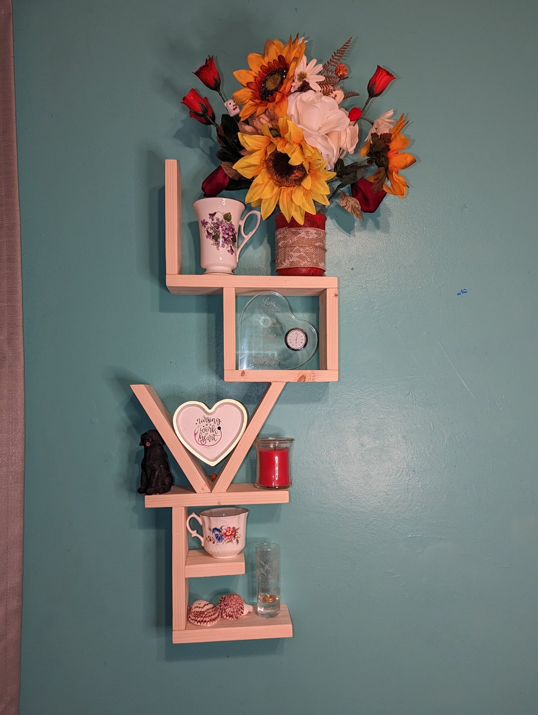Love Shelf / Love Sign - Etsy