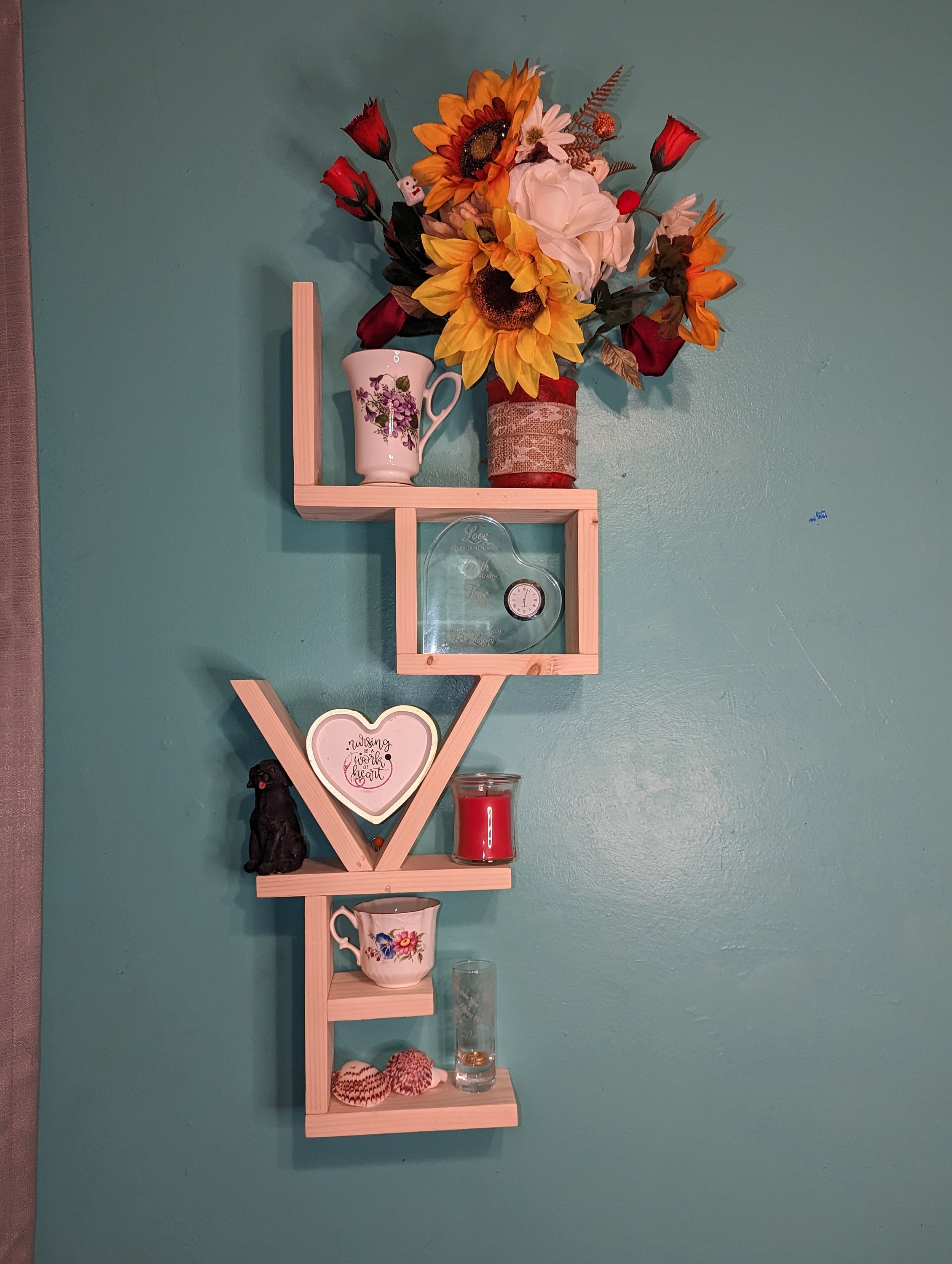 Love Shelf / Love Sign - Etsy