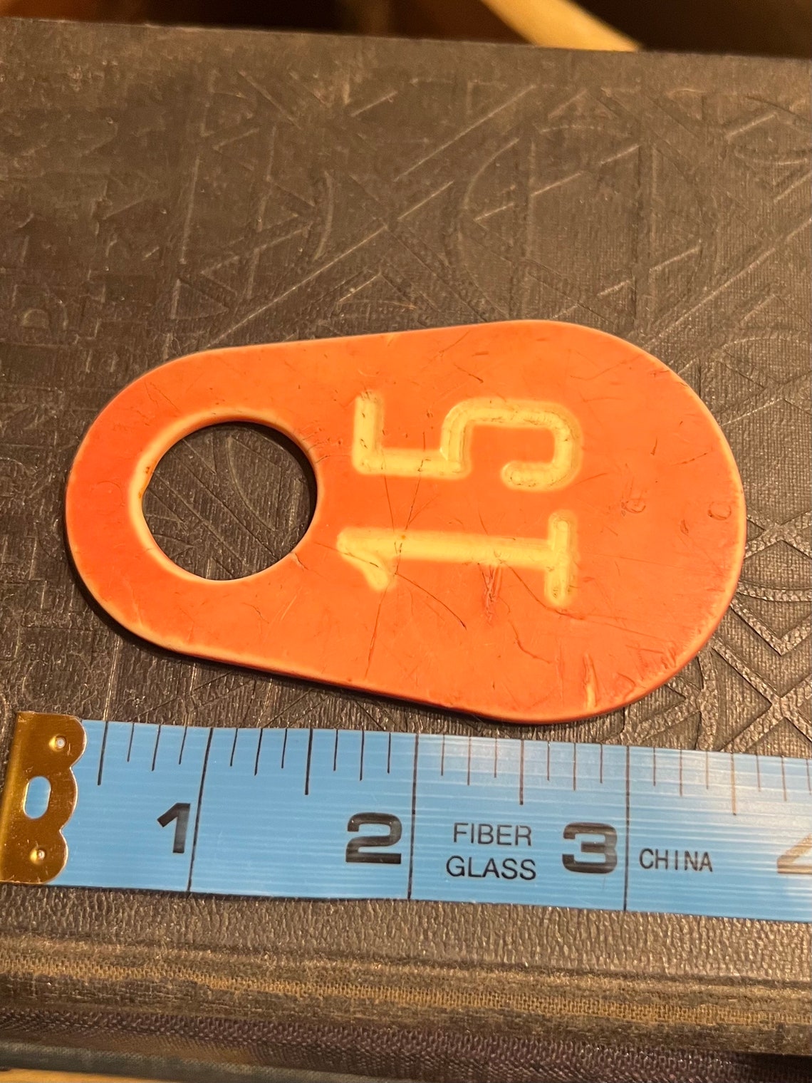 Vintage Cow Tag #36 ( Black ) - Etsy