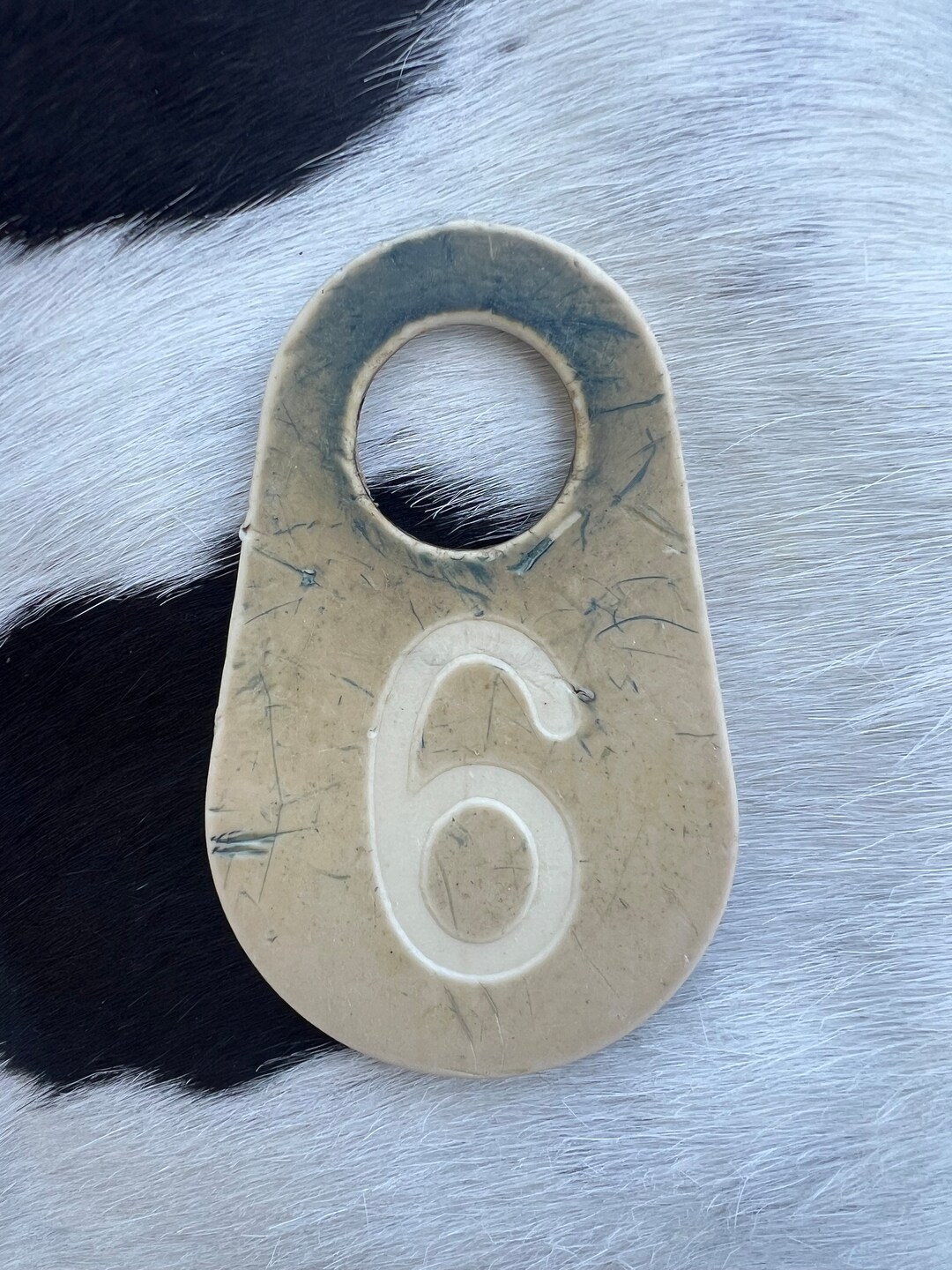 Vintage Cow Tag #6 - Etsy