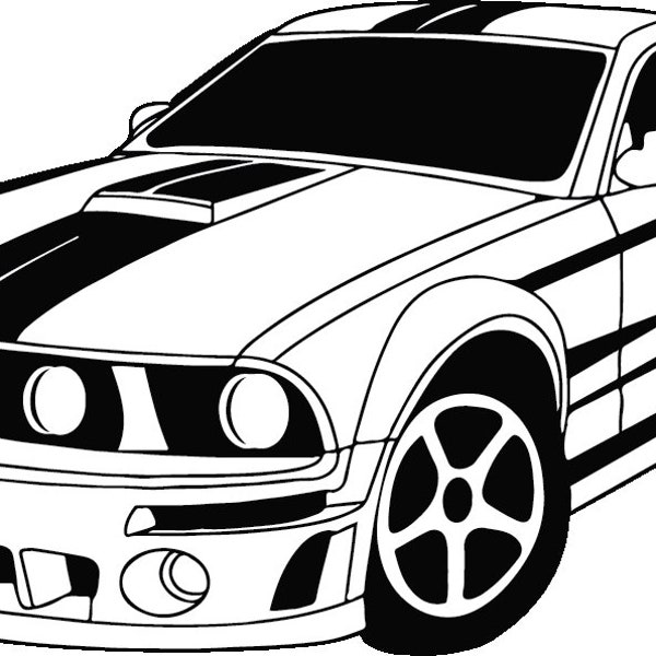 Mustang Gt Svg Files - Etsy
