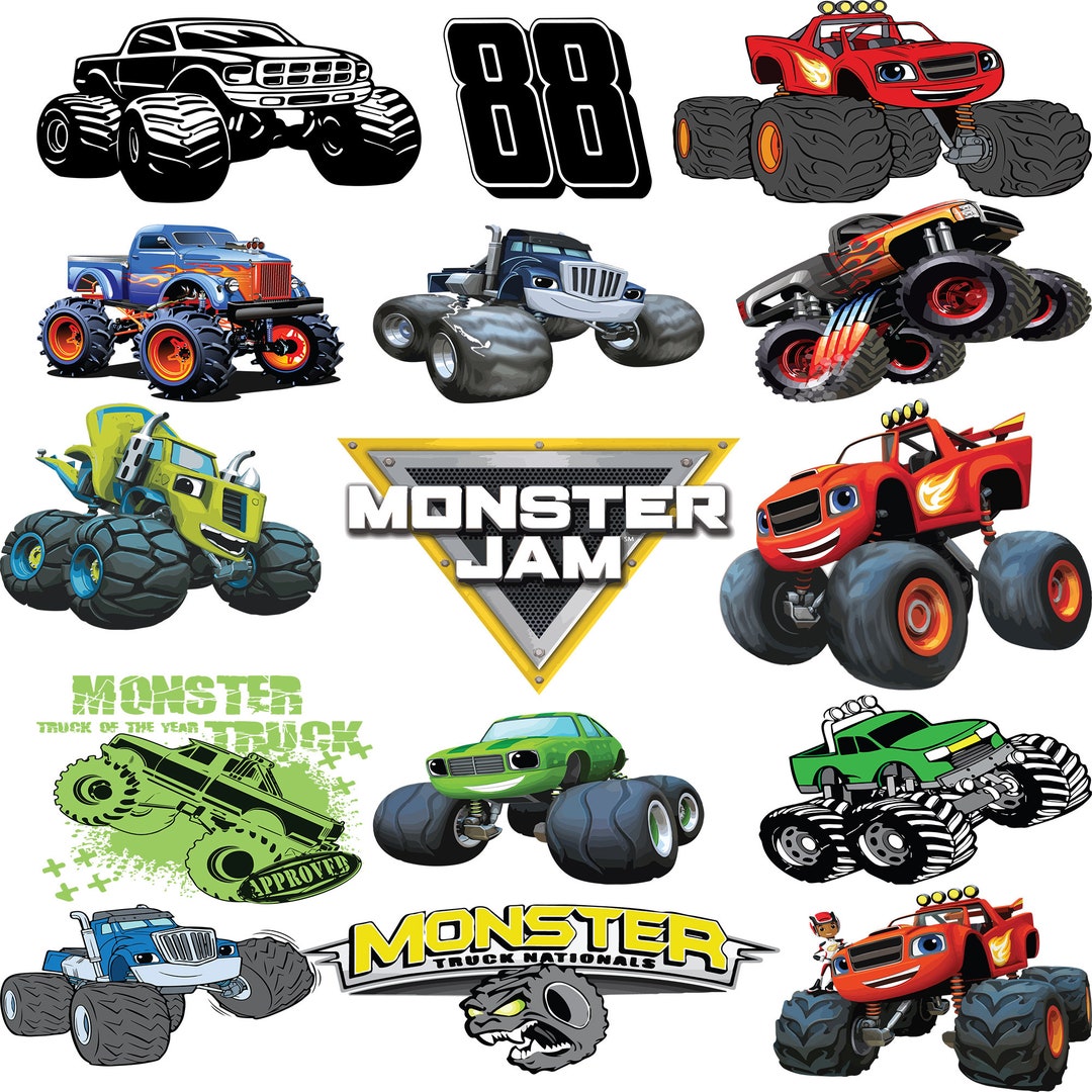 Monster SVG - Best Bundle Layered , Cartoon SVG -for Cricut - Etsy