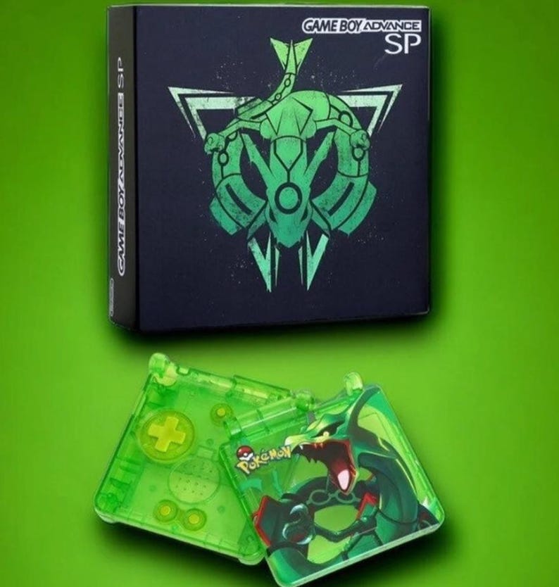 Custom Game Boy Advance SP Charizard Shell - Etsy