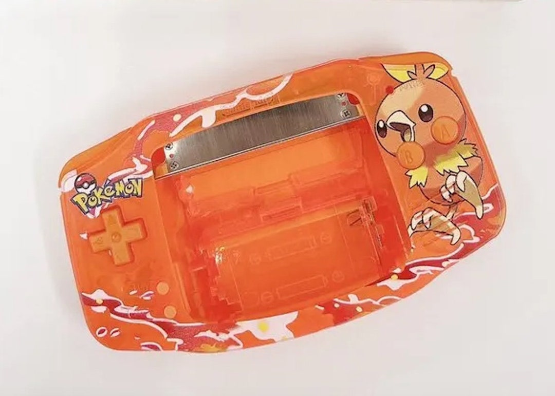 Custom Game Boy Advance Torchic Shell - Etsy