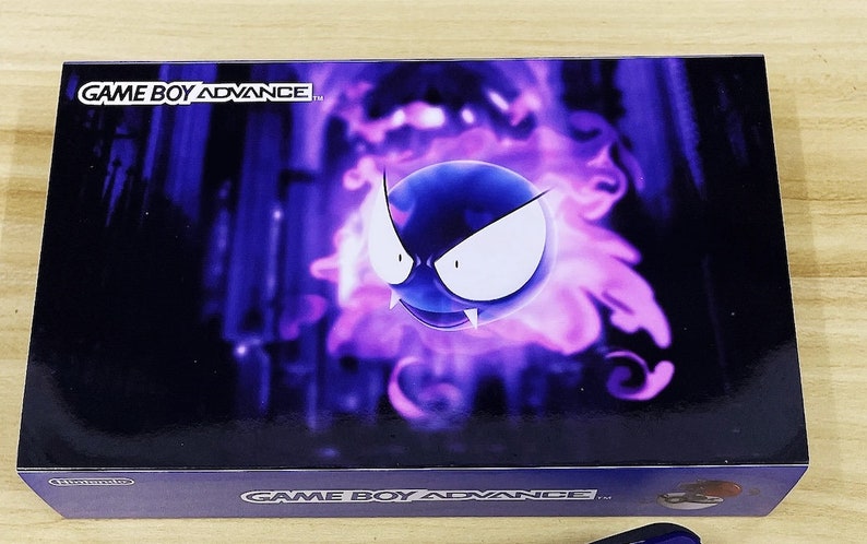 Custom Game Boy Advance Gengar Shell - Etsy
